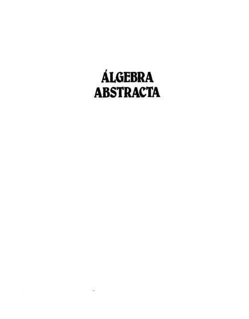 algebra abstracta herstein | META | uDocz