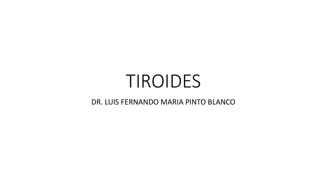 5 tiroides | Carlos Surita | uDocz