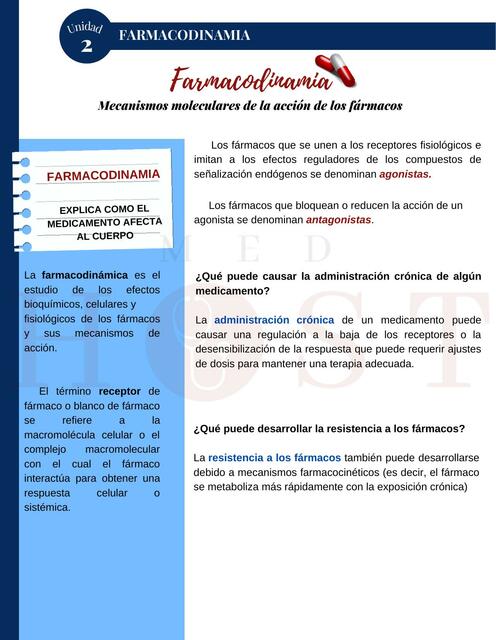 Farmacodinamia | lucia | uDocz
