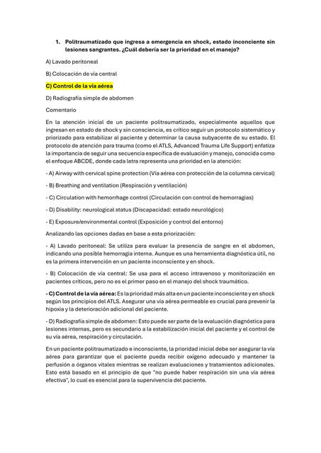 Preguntas Cirugia-Comentadas | MiddleMedic | uDocz