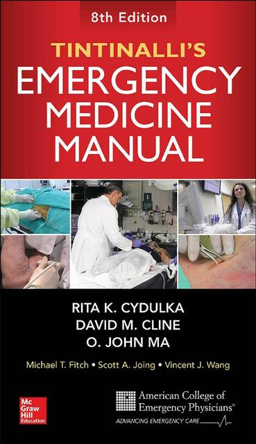 Tintinallis Emergency Medicine Manual 8th Ed | Victor Gabriel | uDocz