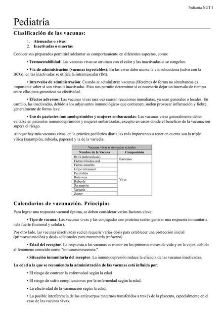 pediatría NUT | sincondrosis | uDocz