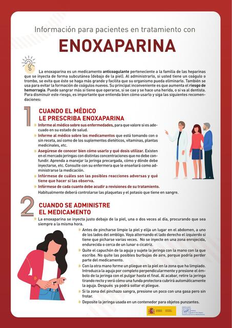 01AnticogulantesENOXAPARINA1 | Lizbeth Sandoval | uDocz