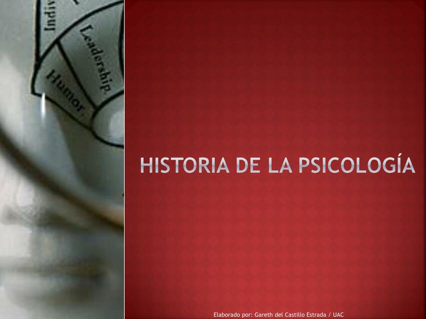 Historia de la psicologia I | Paola | uDocz