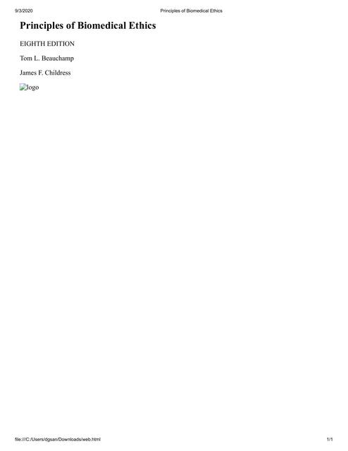 tom l beauchamp james f childress principles of | coco2721 | uDocz