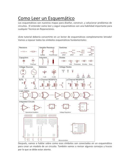 Aprende a Leer un esquematico EMERSON EDUARDO RODRIGUES | EMERSON ...