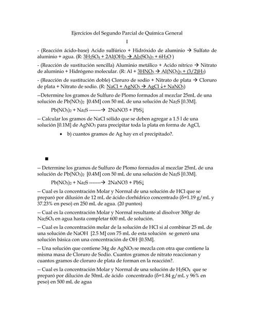 f Ejercicios del Segundo Parcial de Qu mica Genera | MARTINEZ ORTIZ ABIGAIL | uDocz