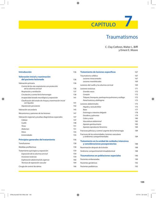 CAP 7 TRAUMATISMO | María | uDocz