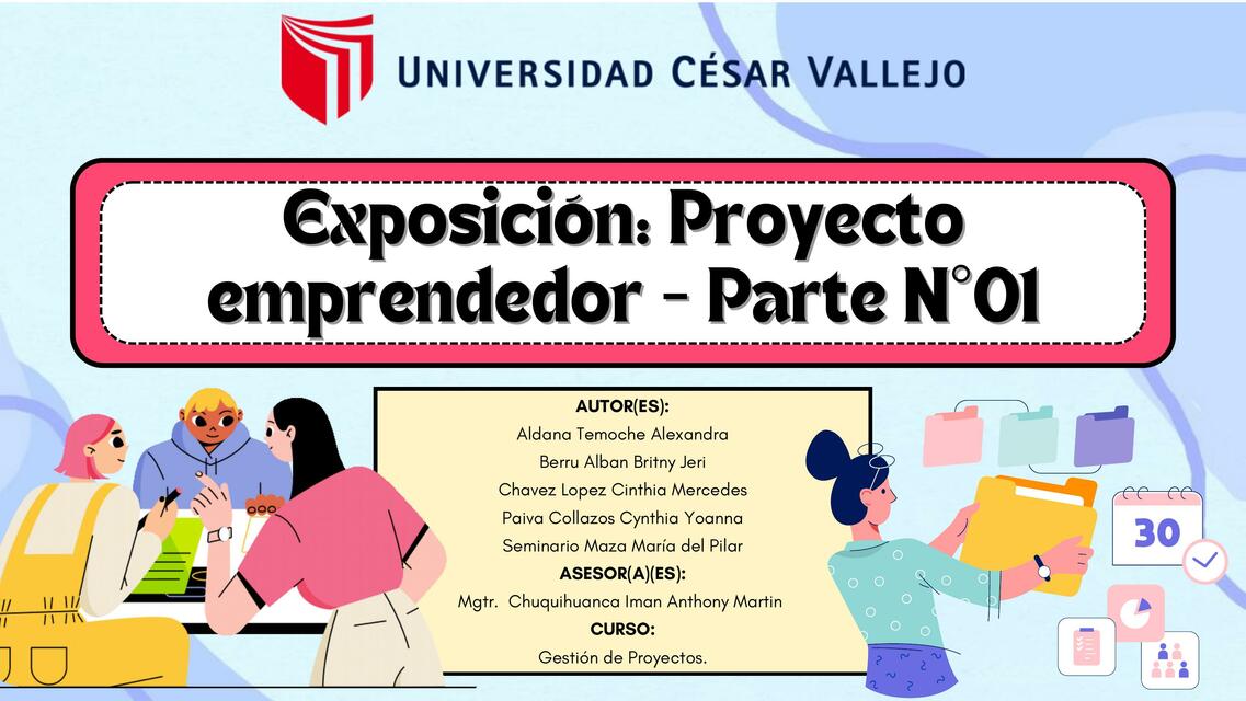 Exposición Proyecto emprendedor Parte N01 | BRITNY JERI BERRU ALBAN | uDocz