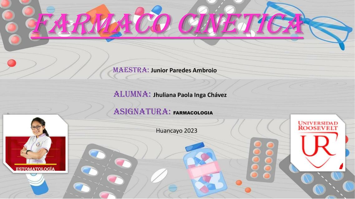 farmacocinetica | JHULIANA PAOLA | uDocz