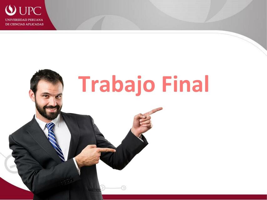 TRABAJO FINAL | Milagros | uDocz