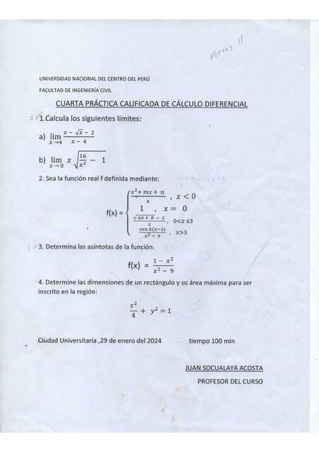 SEGUNDA PRACTICA DE LA 2DA UNIDAD | Jhon | uDocz