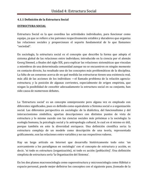 ESTRUCTURA SOCIAL | META | uDocz