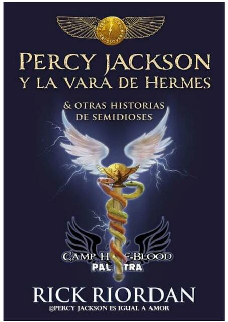 055 Riordan Rick Percy Jackson y la vara de Hermes | Fatima Cruz | uDocz