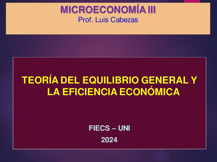 C1 Teoria equilibrio general 1 | JAHAYRA RIVERA | uDocz
