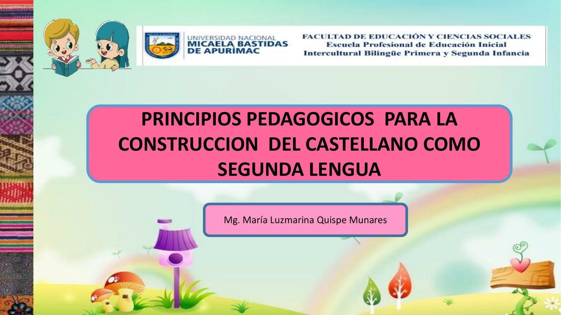 5 0 PRINCIPIOS PEDAGOGICOS | Luz C. | uDocz