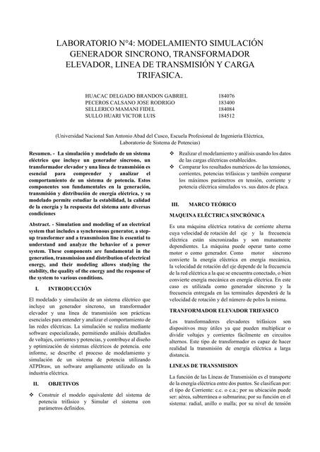 LABORATORIO N4 POTENCIAS | Fidel Sellerico Mamani | uDocz