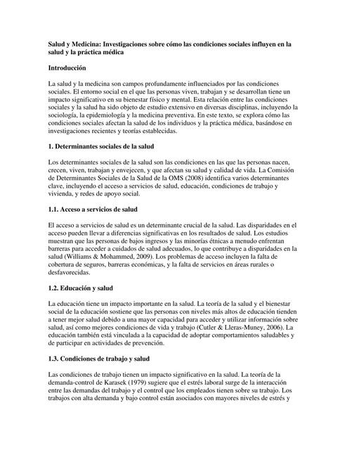 Salud y Medicina Investigaciones | META | uDocz