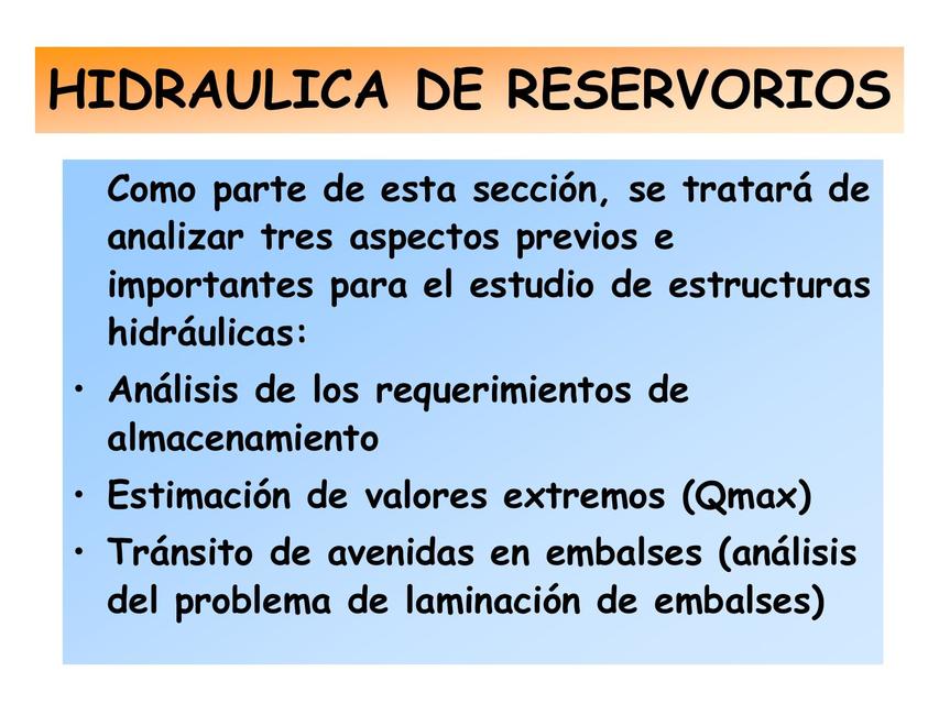 HIDRALICA DE RESERVORIOS PPT | Milver D. Riveros | uDocz