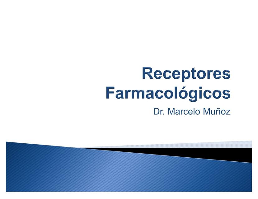 Receptores farmacológicos | Celeste Codutti | uDocz