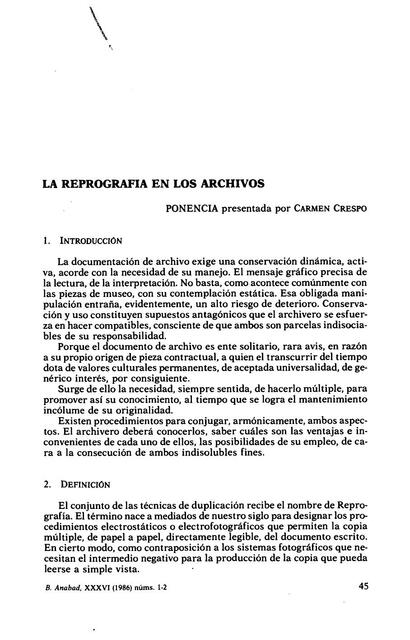 Flashcards de La Reprografia De Los Archivos | Por Dionisia Castro ...