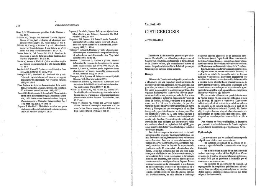 CISTECERCOSIS | RODRIGO SEBASTIAN COLQUE MAMANI | uDocz