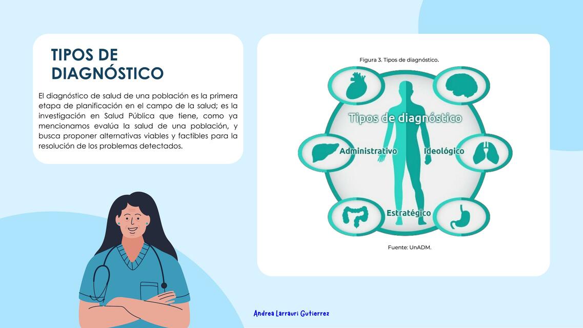 Tipos de Diagnóstico en Salud | Andrea Larrauri | uDocz