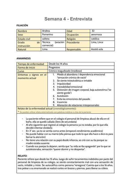 Sem4 Entrevista TLP | Sofia Becerra Ponce | uDocz