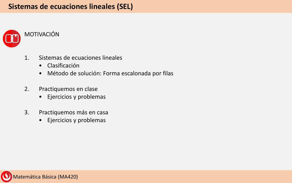 9 Sistemas de ecuaciones lineales SEL PPT | Eduard | uDocz