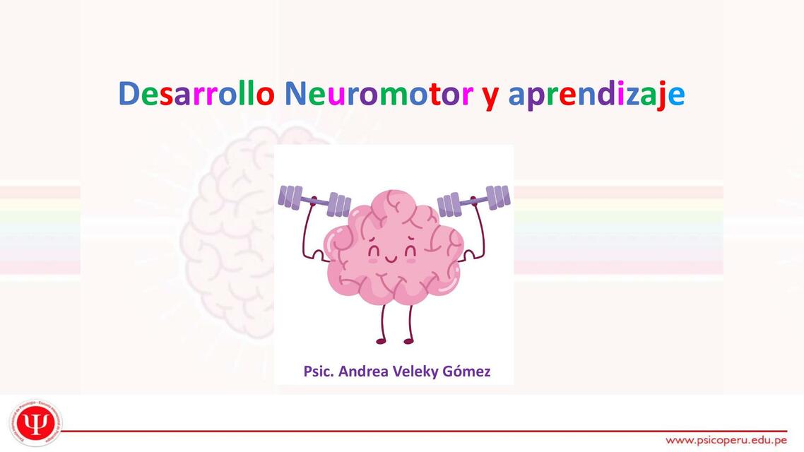 Desarrollo Neuromotor y Aprendizaje | JOSE HECTOR RAFAEL | uDocz