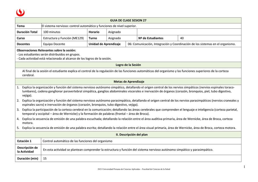 ME129 Sesión 27 Guía de Clase | Giusseppe | uDocz