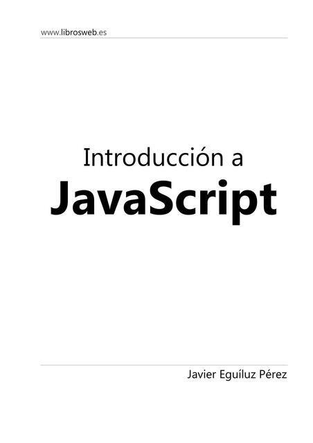 Introducción a JavaScript | META | uDocz