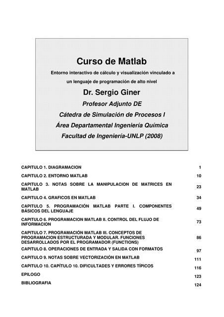 Curso de Matlab Sergio Giner | META | uDocz