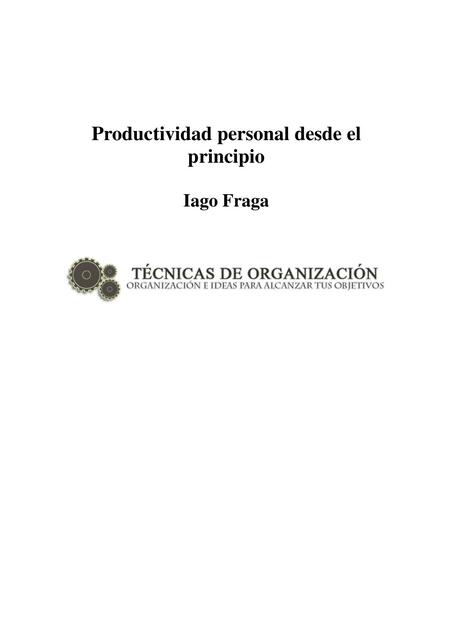 Flashcards de Productividad personal desde el principio | Por META | uDocz
