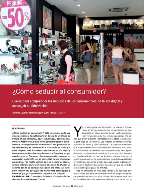 Cómo seducir al consumidor | META | uDocz