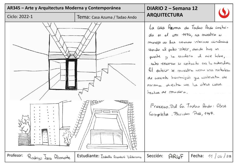AR345 DD2 Arquitectura AR6F Semana 12 Aramburu Isa | Isabella | uDocz