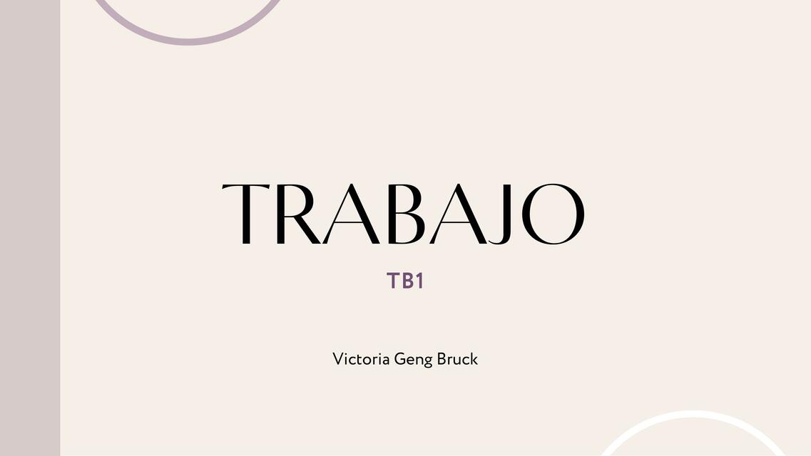 trabajo tb1 | victoria | uDocz