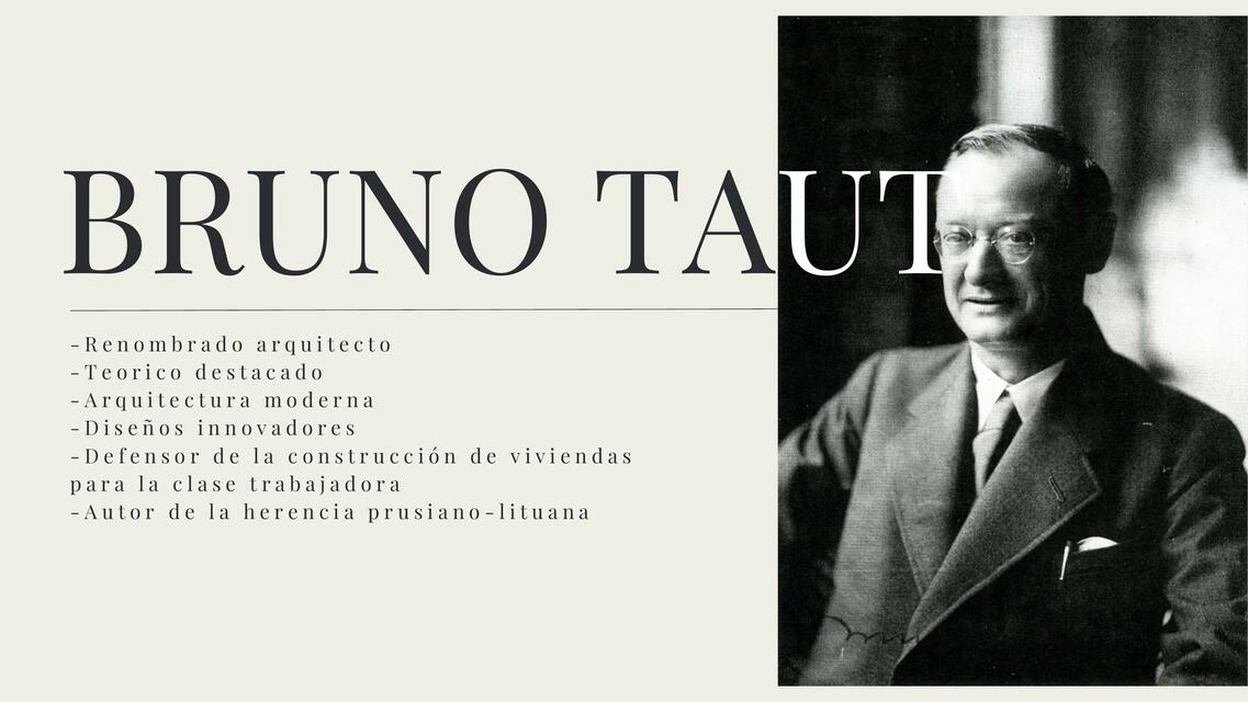 BRUNO TAUT | victoria | uDocz