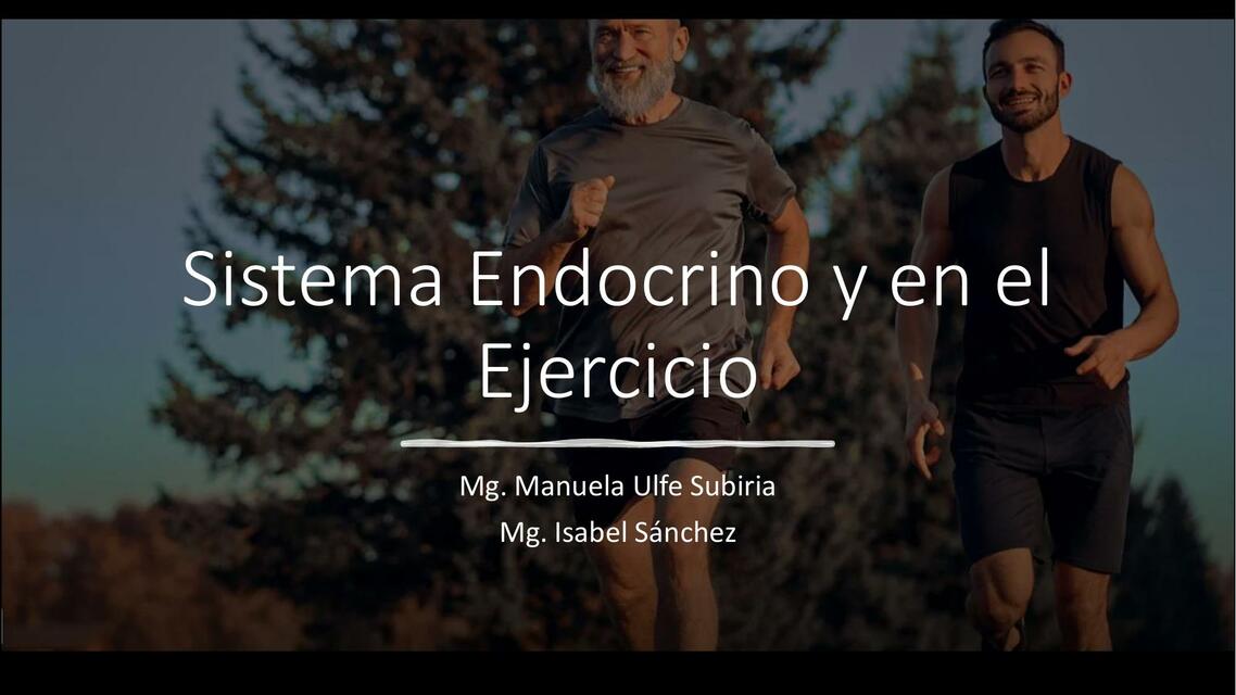Sistema Endocrino en el Ejercicio1 | Diana | uDocz
