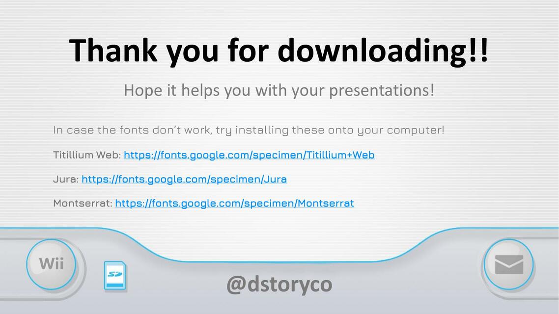 Nintendo Wii Presentation Template | Alejandro | uDocz