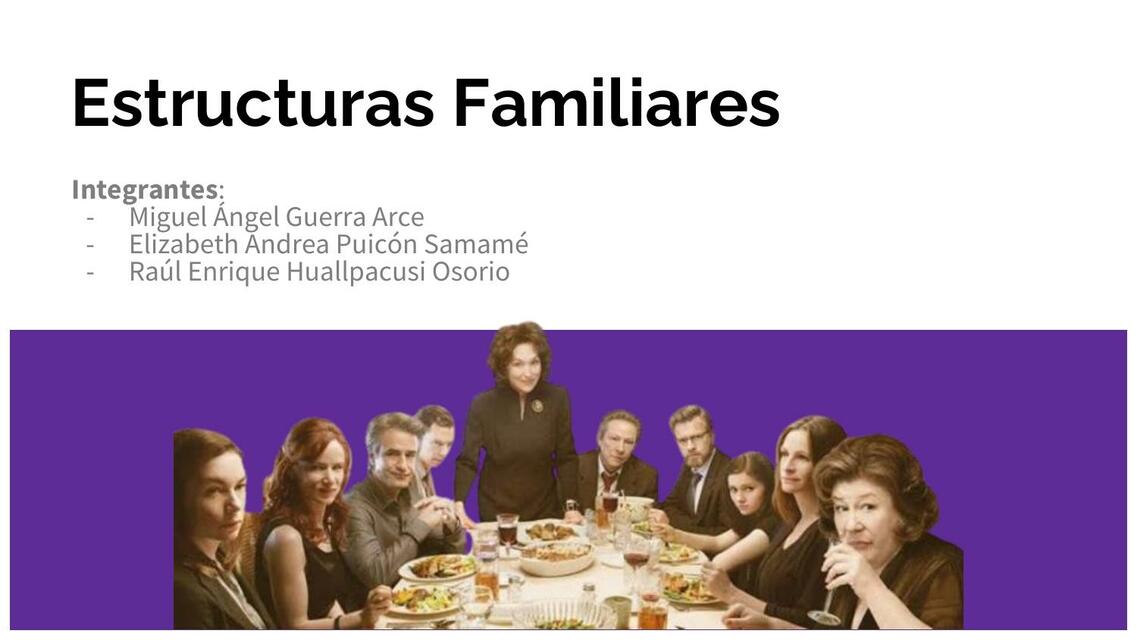 Semana 3 Estructuras familiares | Elizabeth | uDocz