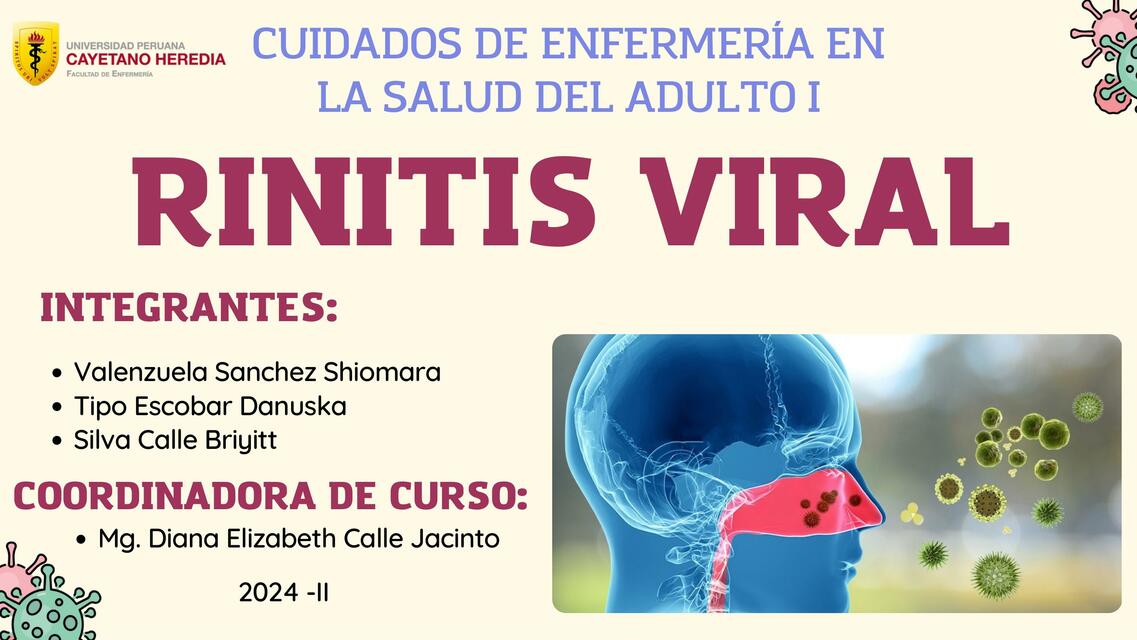 Rinitis viral pdf | Luz Briggith | uDocz