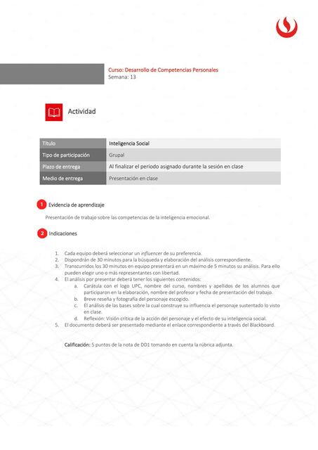 Actividad Semana 13 Análisis Grupal | Jose | uDocz