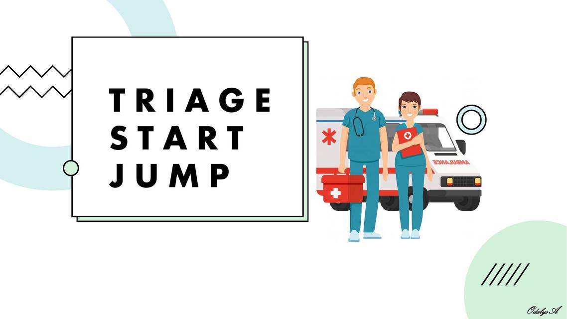 Triage star jump resumen | Blood.med.valar | uDocz