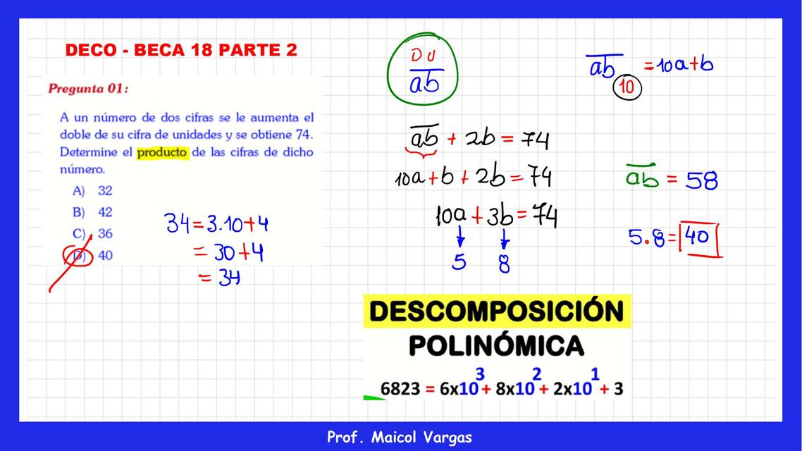 CLASE 2 DECO BECA 18 | FREDY | uDocz