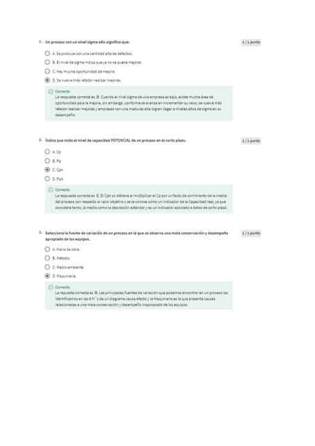 Examen final Lean | Israel | uDocz
