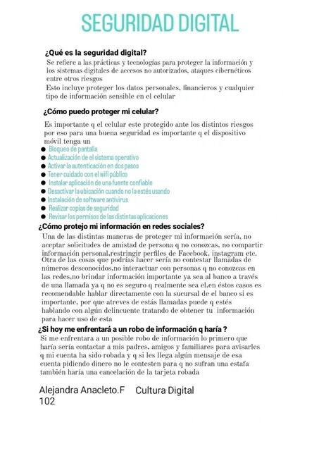 Cultura Digital | Maria Guadalupe | uDocz