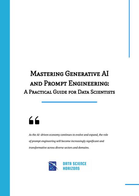 Mastering Generative AI Prompt Engineering Data Sc | Cristhian | uDocz Mastering Generative AI Prompt Engineering Data Sc | Cristhian | uDocz