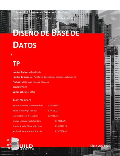 upc pre si400 wx42 IABuildMaster report tp | José | uDocz