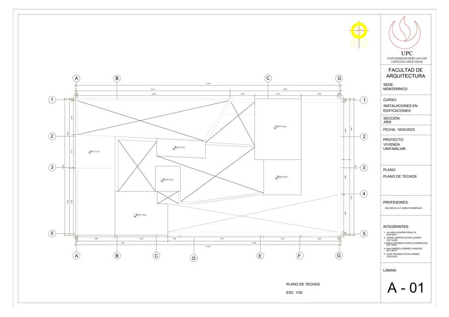 PLANO DE TECHOS | Ana | uDocz